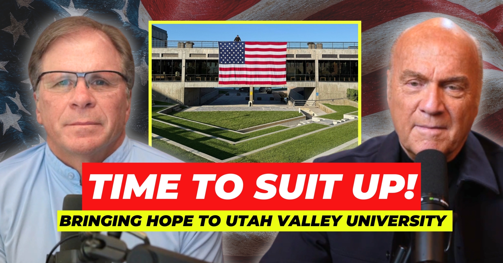 Time to Suit Up! Bringing HOPE to Utah Valley Univ. with Pastor Greg ...